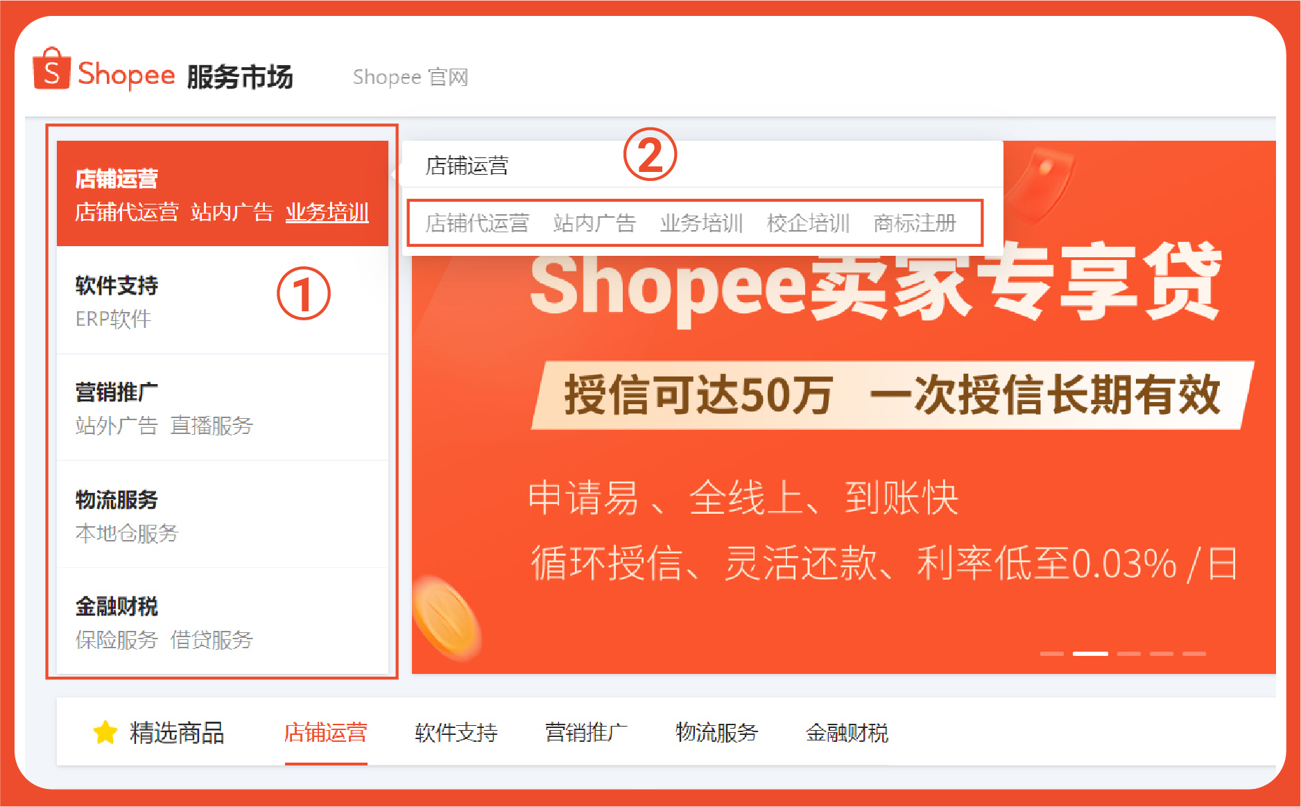 Shopee东南亚与台湾电商平台